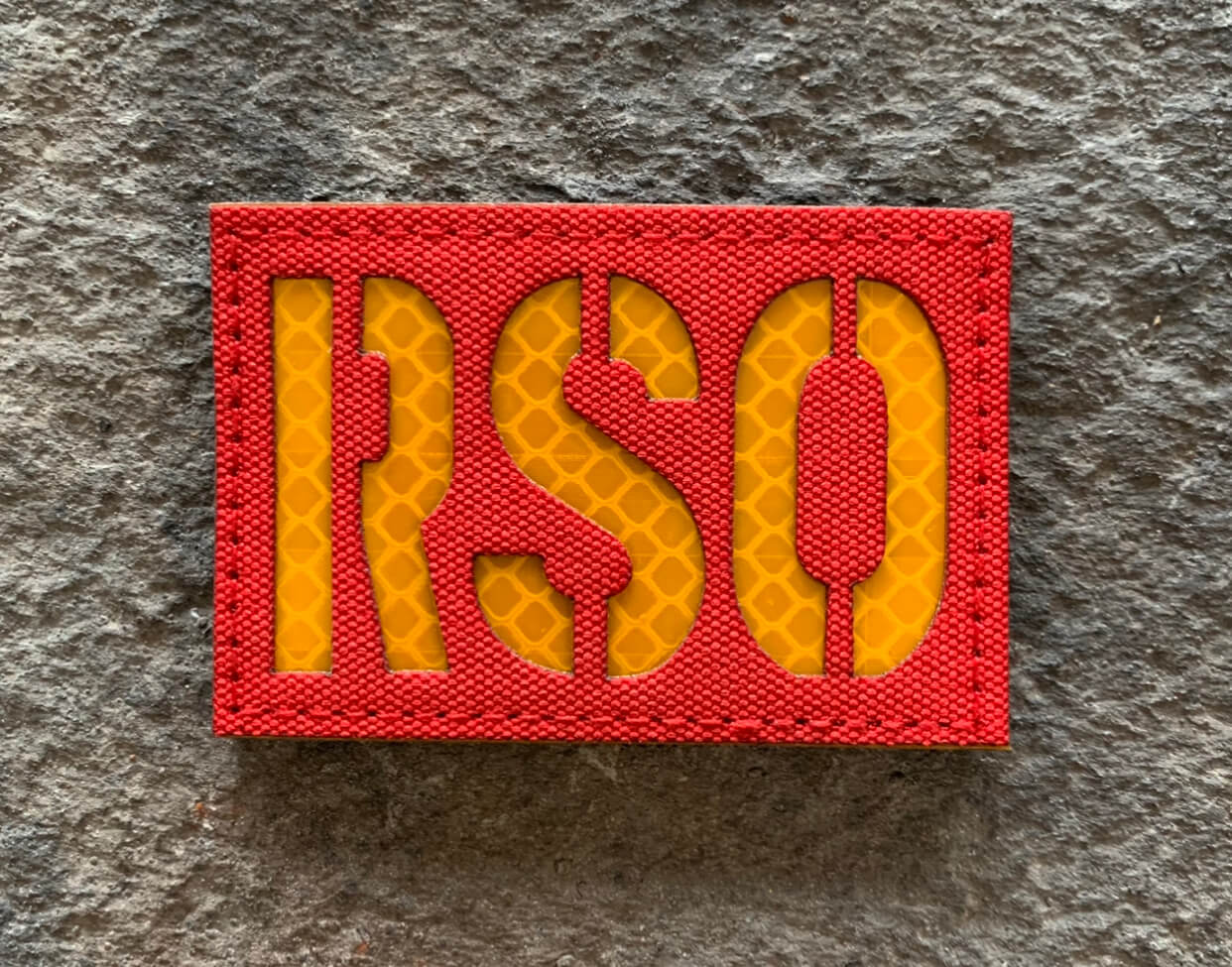 Laser Cut RSO Reflective Patch – Green Beret