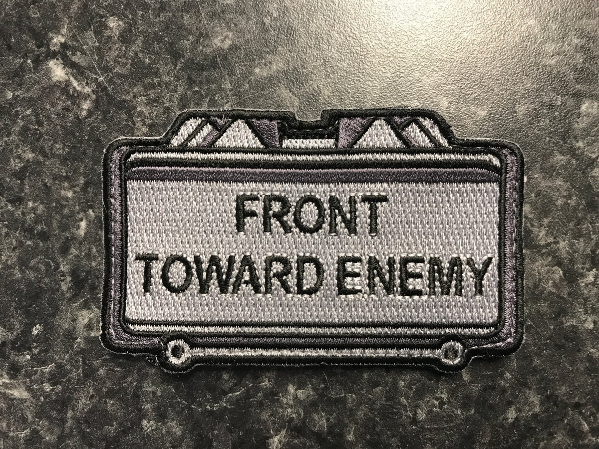 Front Toward Enemy Velcro Patch – Green Beret