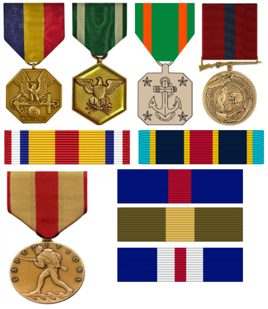 RIBBONS & MEDALS – Green Beret