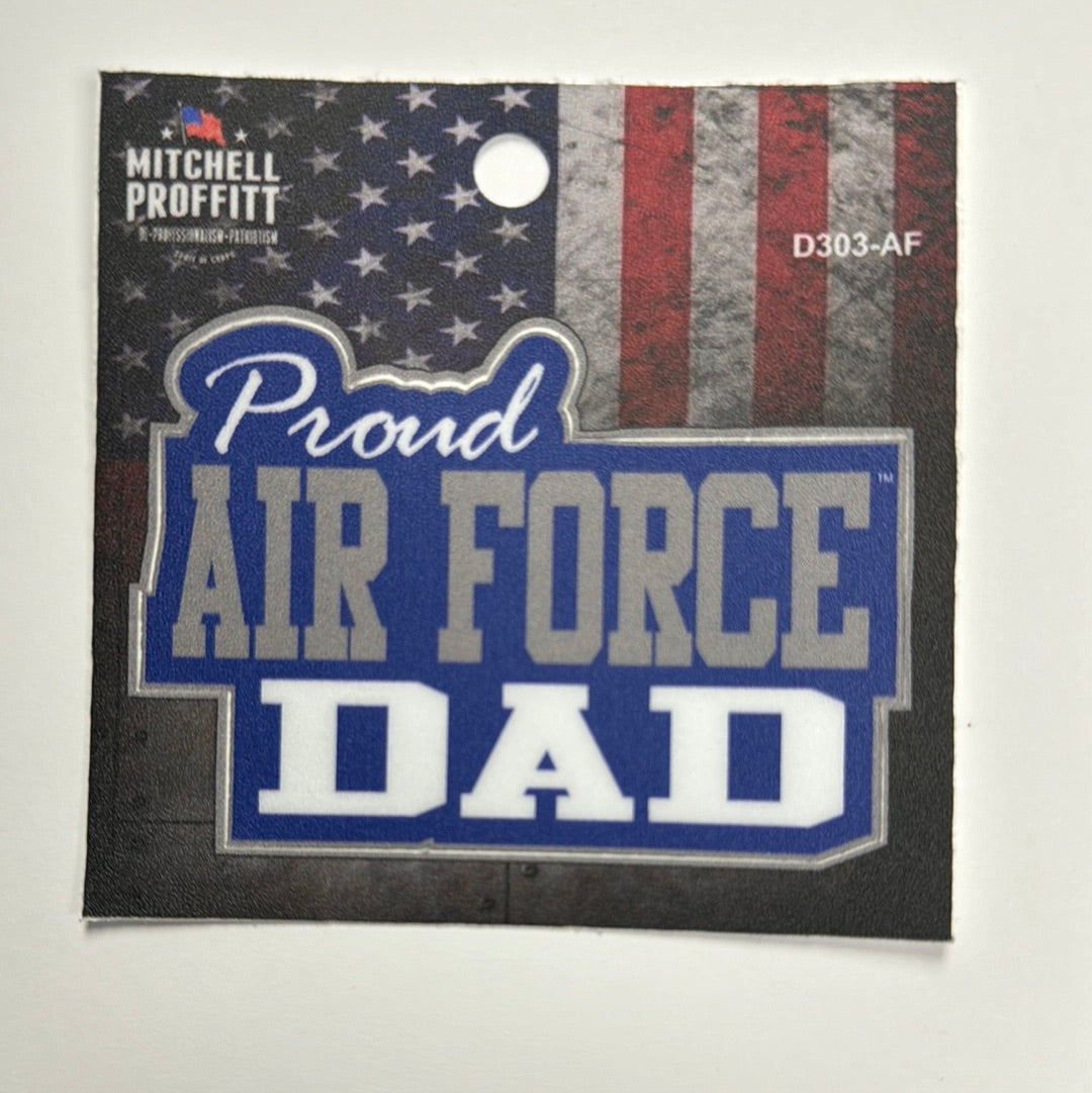 Proud Air Force Dad Decal – Green Beret