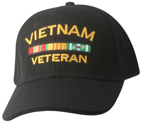Vietnam Veteran Ribbons Cap – Green Beret