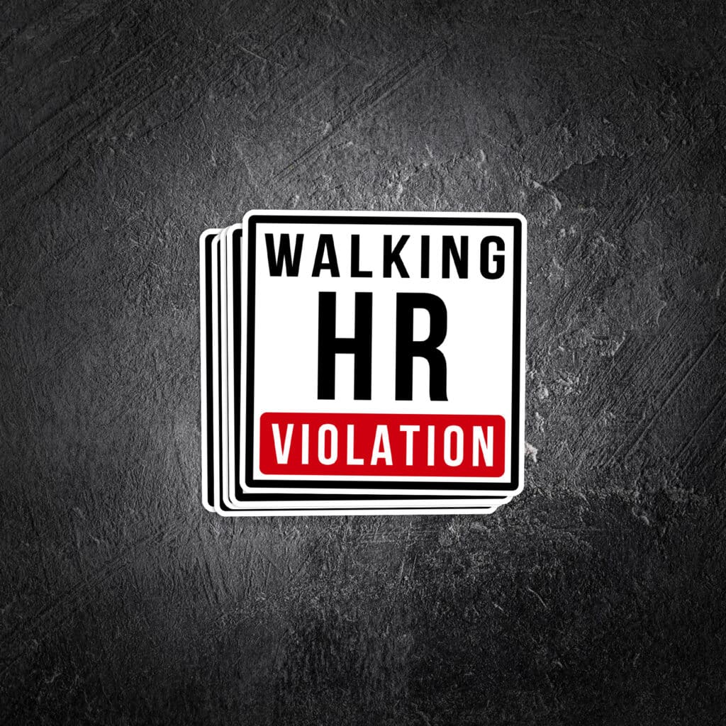 Walking HR Violation Decal – Green Beret