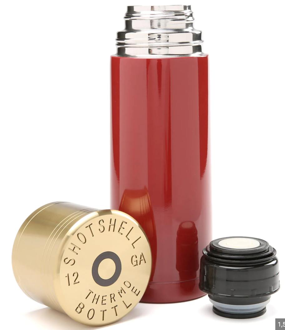 Shotgun Shell Thermos Bottle – Green Beret