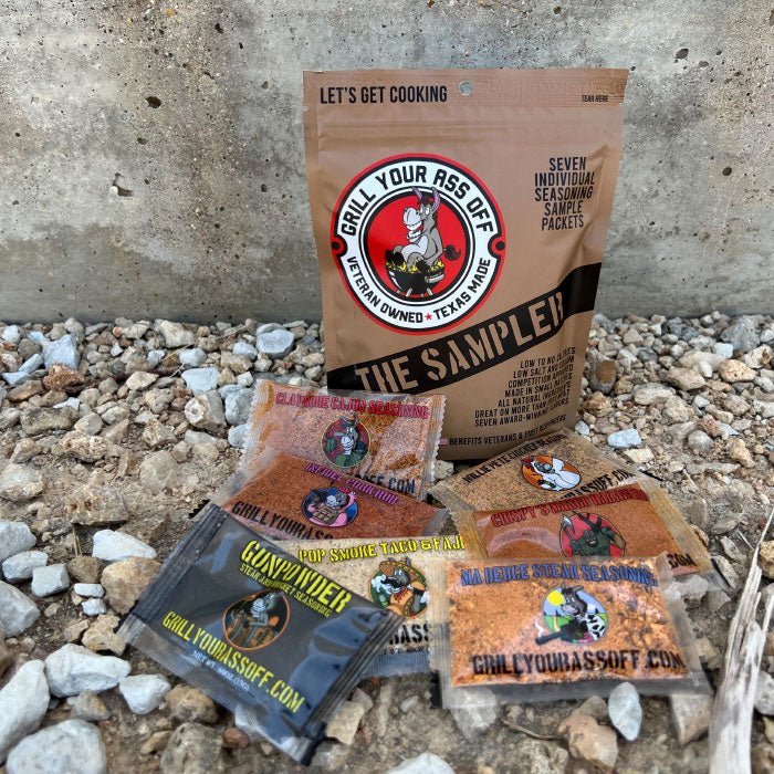 GYAO The Sampler - 7 Pack of Seasonings & Spices – Green Beret