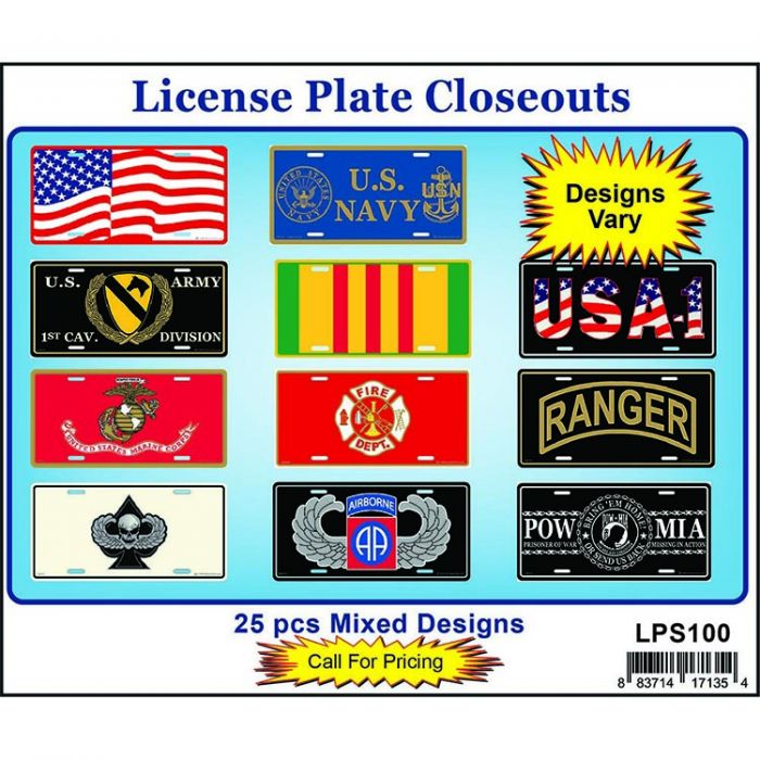 *CLOSEOUT* License Plates – Green Beret