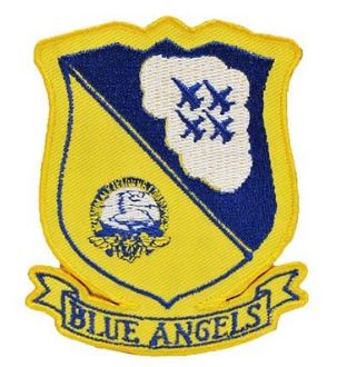 USN Blue Angels Patch – Green Beret