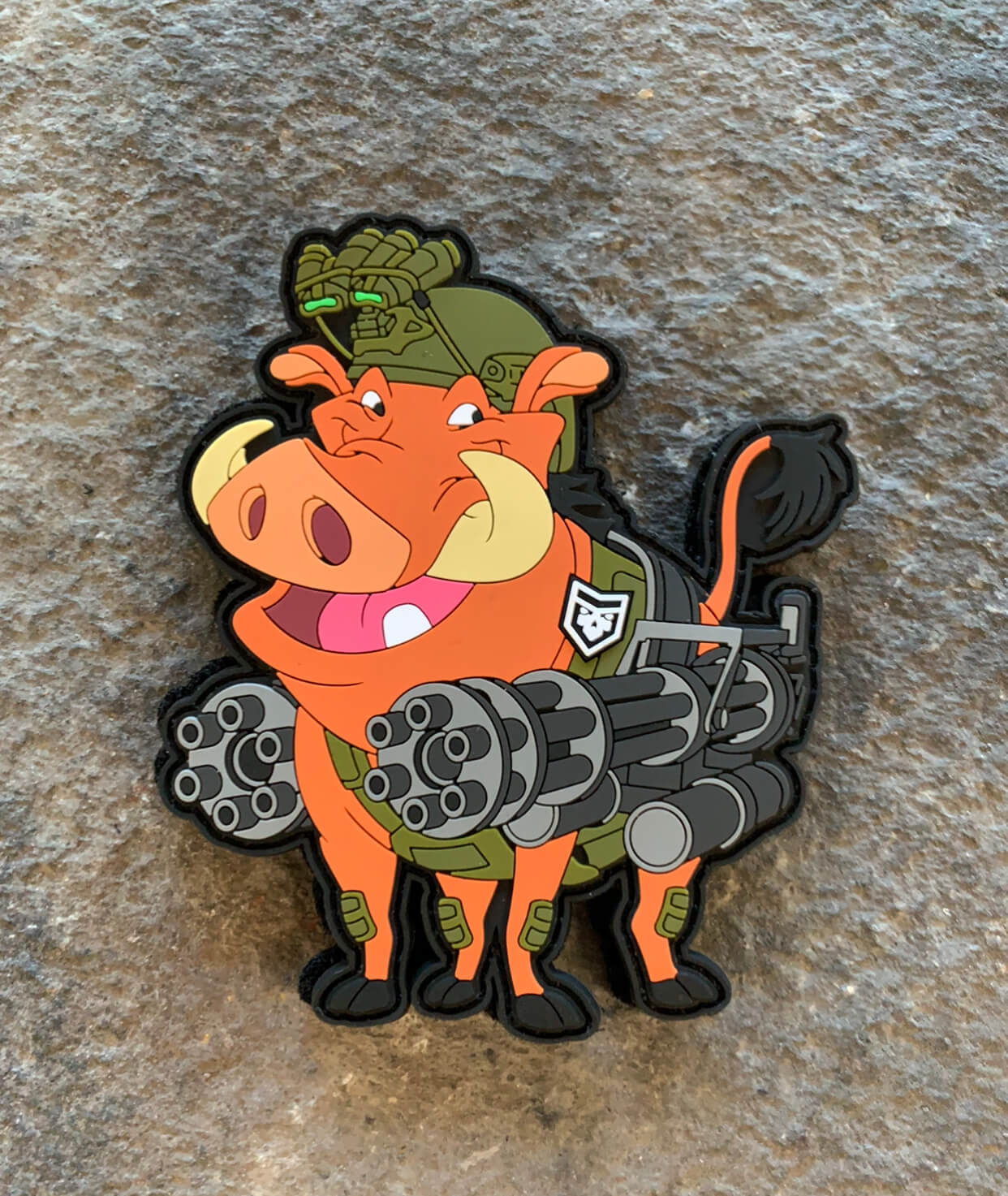PatchOps Pumbaa PVC Patch – Green Beret