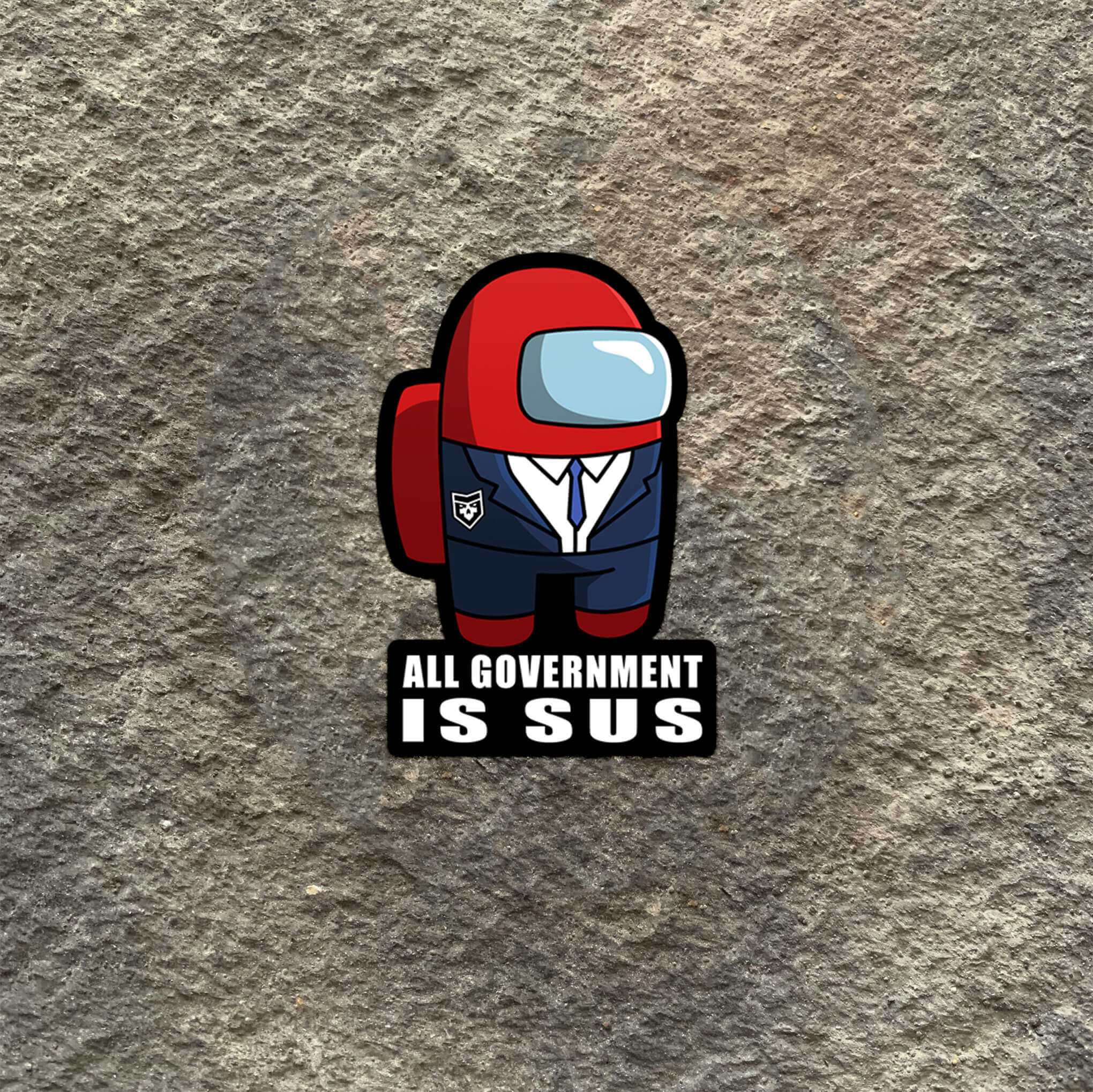 All Government is Sus Decal – Green Beret