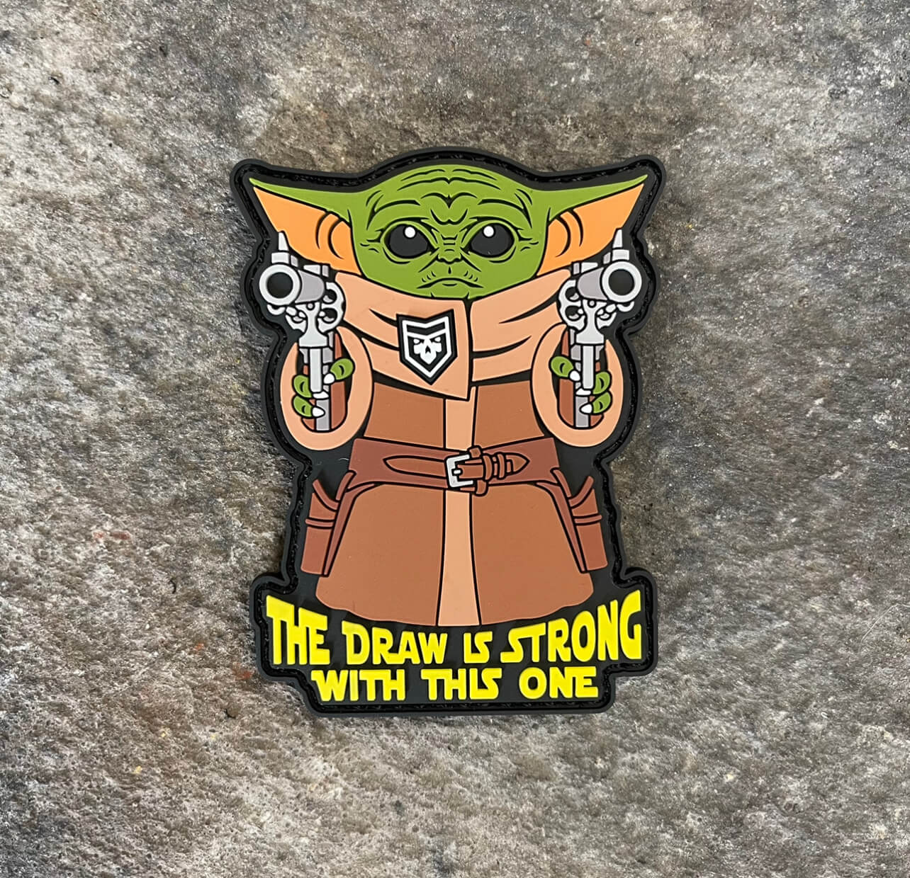 PatchOps Grogu PVC Patch – Green Beret