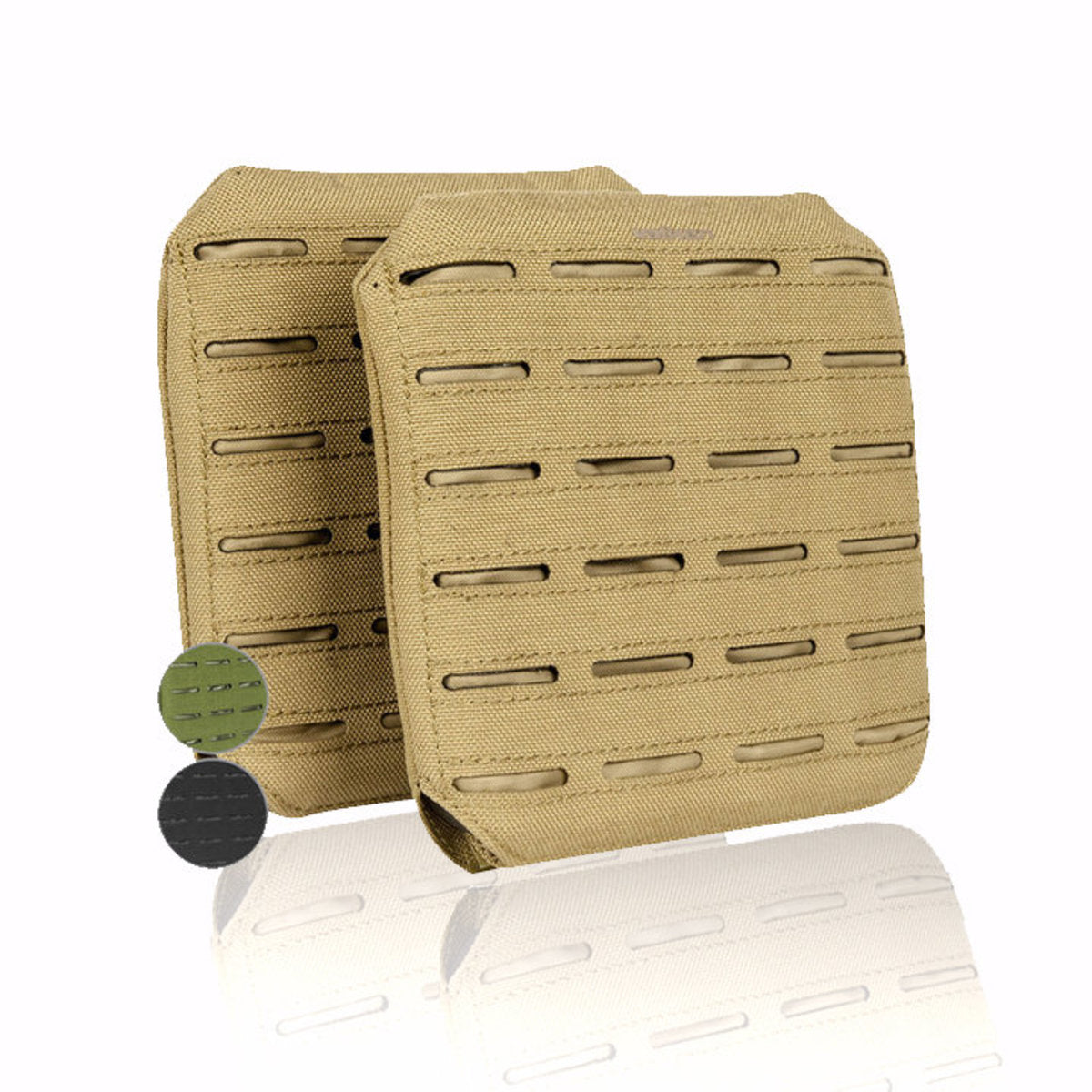 Valken Laser Cut MOLLE Side Panels – Green Beret
