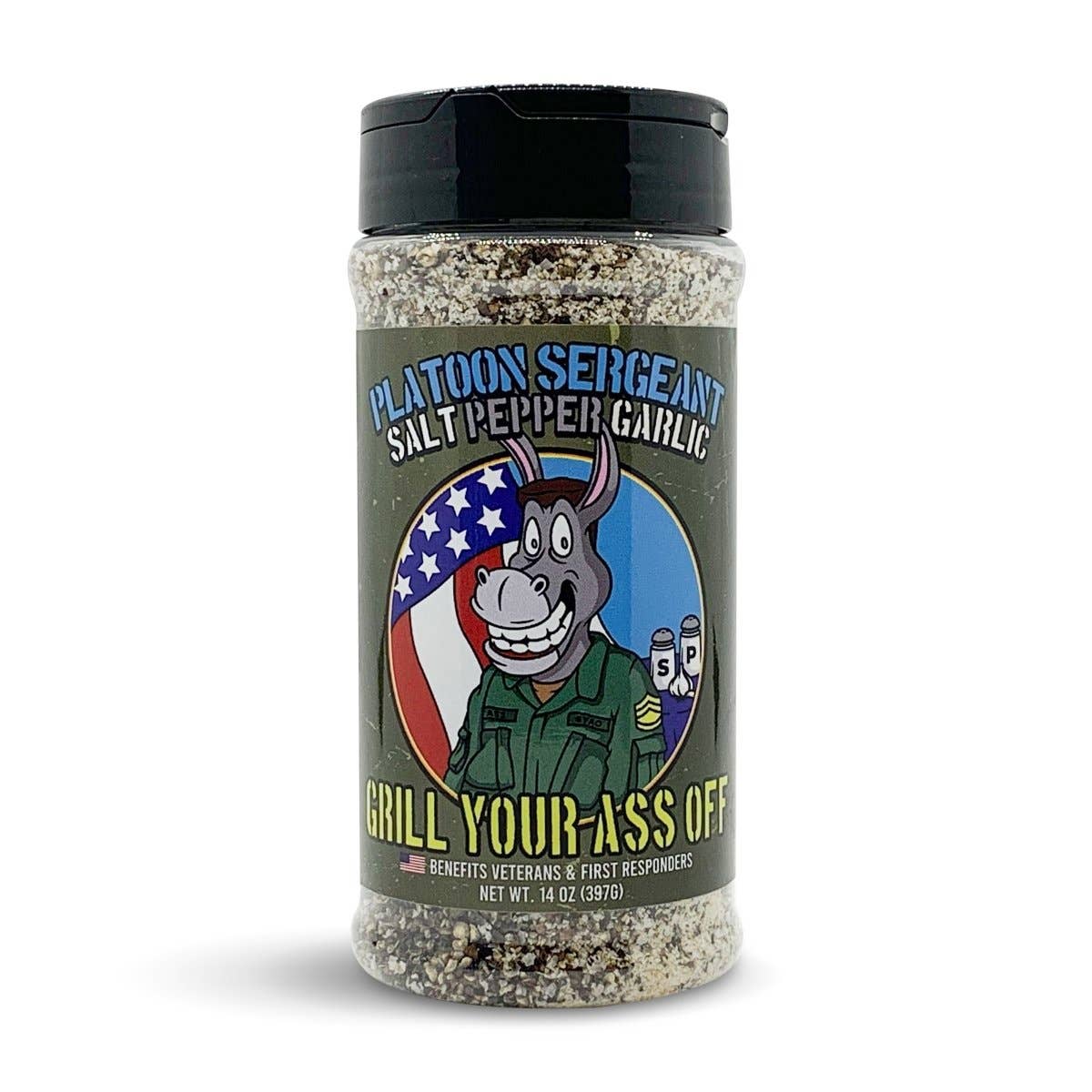 GYAO Platoon Sergeant Seasoning - Salt, Pepper, & Garlic – Green Beret