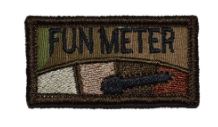 Fun Meter Velcro Patch – Green Beret