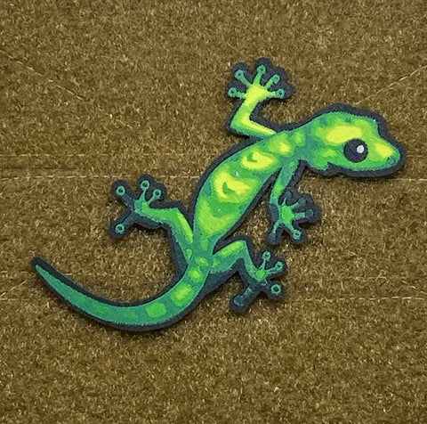 Lizard Velcro Patch – Green Beret