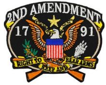 2nd Amendment 1791 Patch – Green Beret