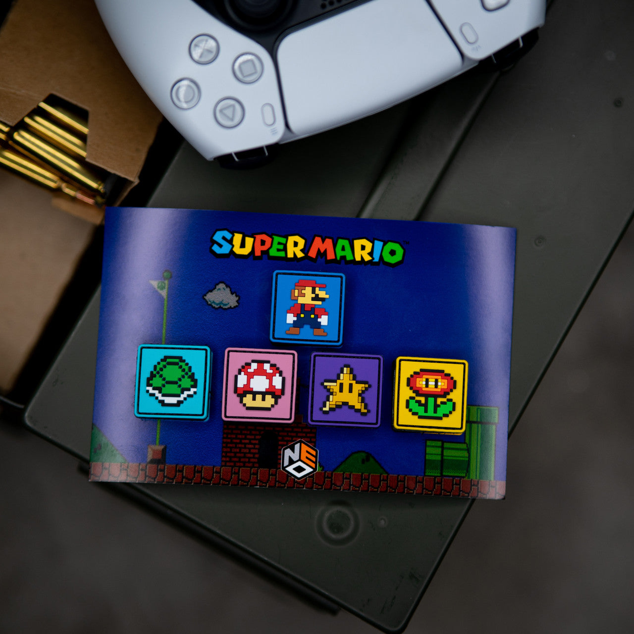 PVC Super Mario Bros. Ranger Eye Set – Green Beret